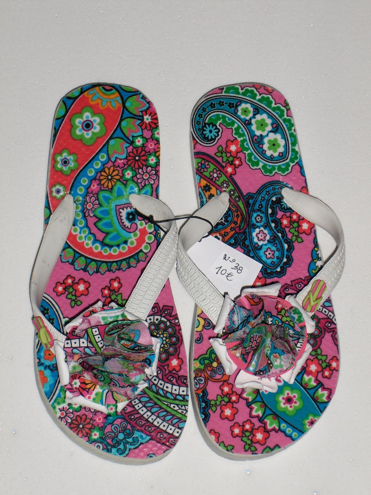 Menamania - Encontros com Arte.: Chinelos para a praia...