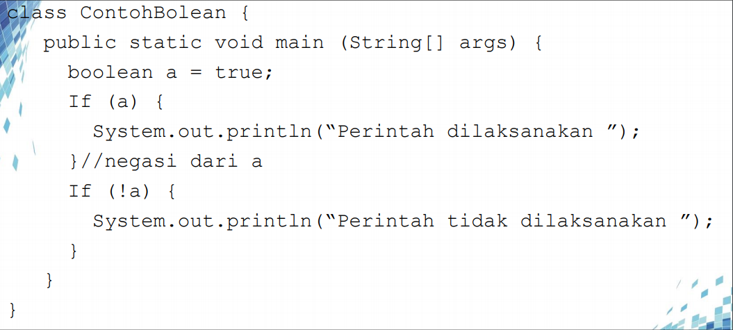 Pengantar Informatika : Tipe Data dan Contoh Soal ( Bilingual )