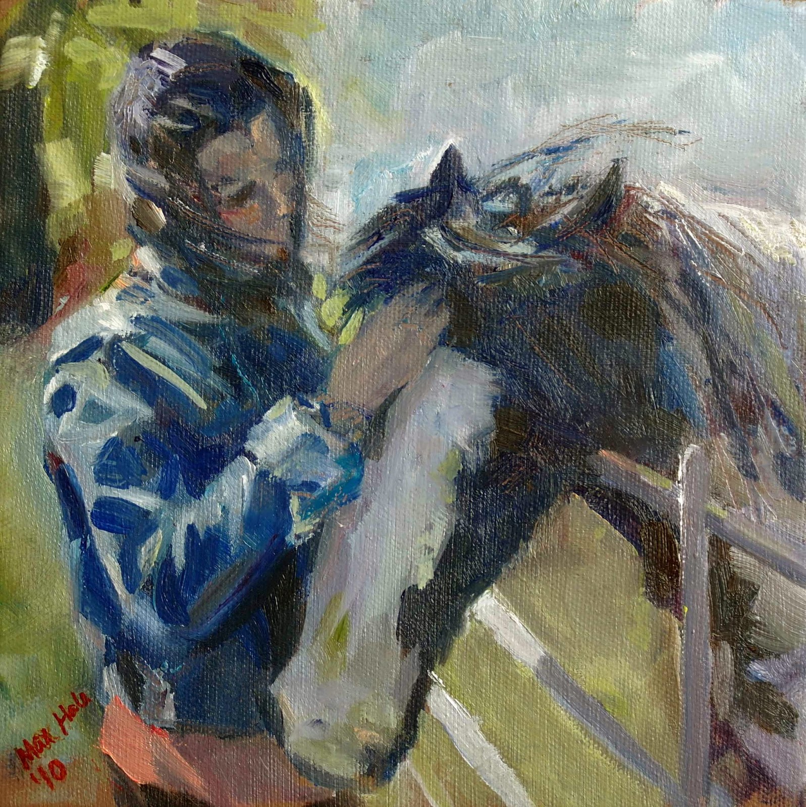 Karina Goodman Studio 61 BLOG: Max Hale Demonstrates Oils at Studio 61 ...