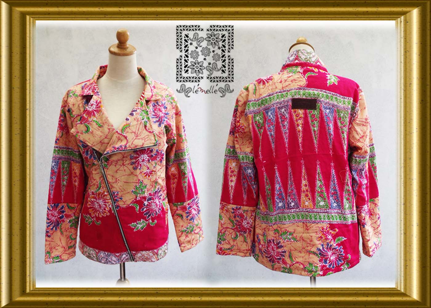 Lemelle - The Newbie Things: batik jacket for woman season 8