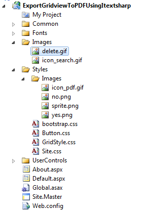Sử dụng iTextSharp để Export dữ liệu Gridview sang PDF trong ASP.Net - Thủ thuật lập trình Asp ...