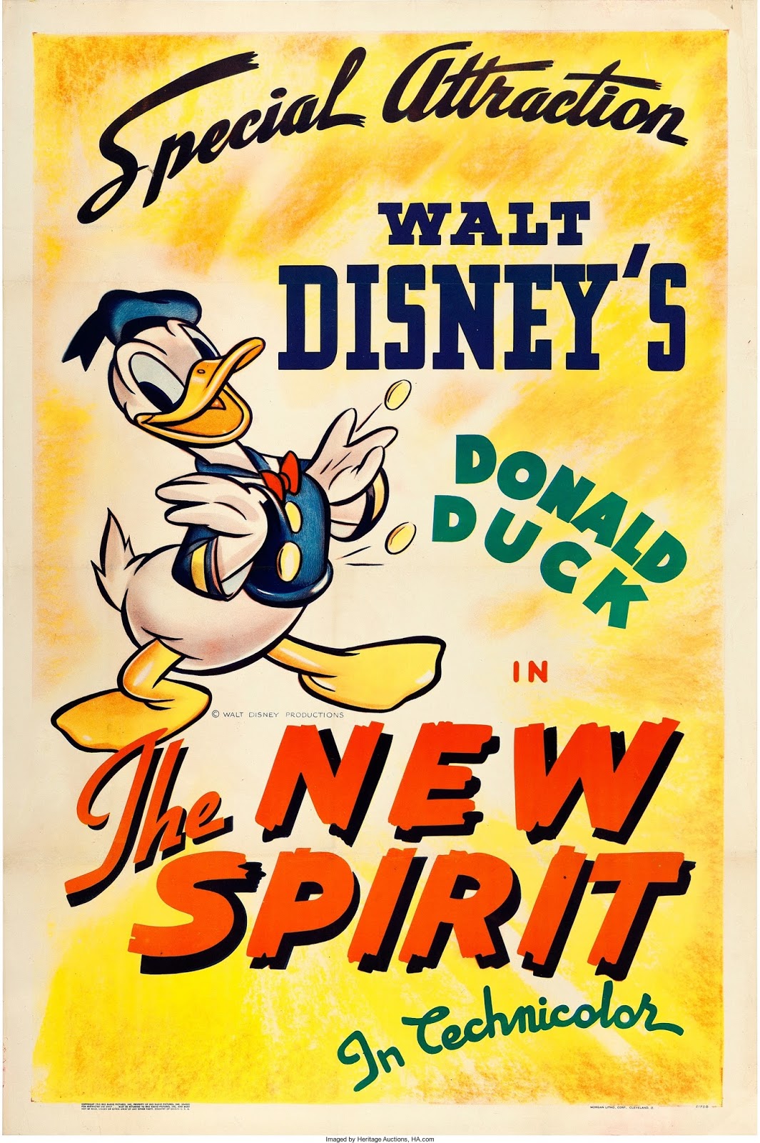 Posters: Vintage Donald Duck animated shorts