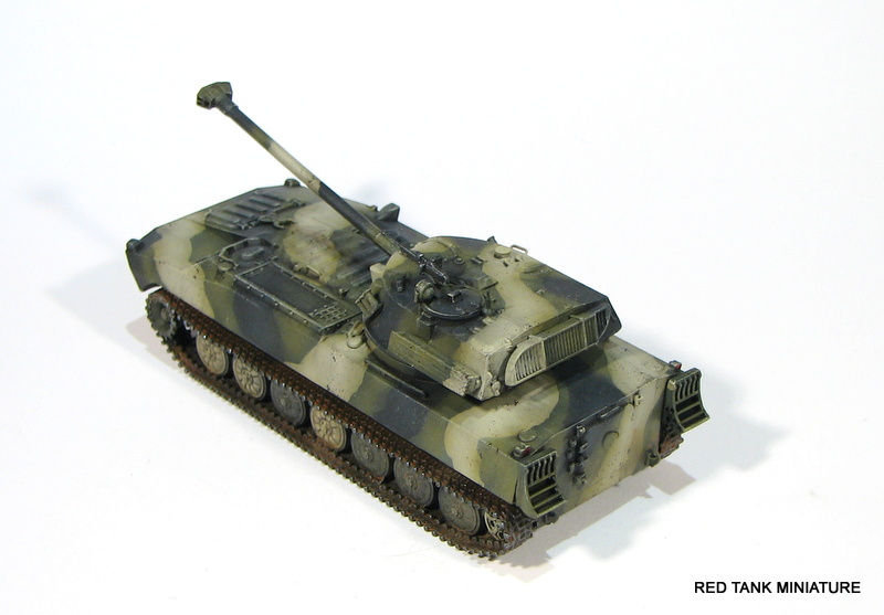Gulumik Military Models: 2S34 CHOSTA 1/72 RED TANK MINIATURE
