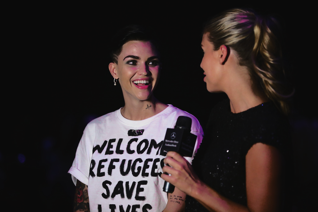 Ruby Rose || Desert Designs Runway Show - April, 2014 - Celebrity Magazine