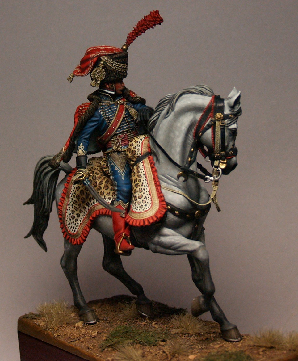 Miniatures, Paint and History: Captain Hussar - Pegaso Models 75mm