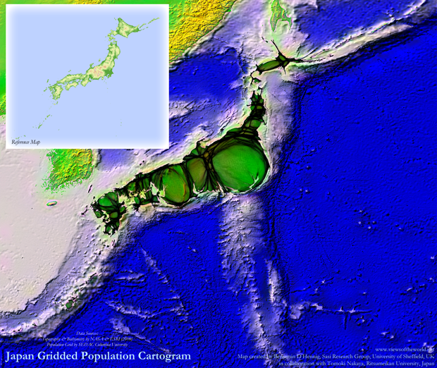 Japan: Thematic maps