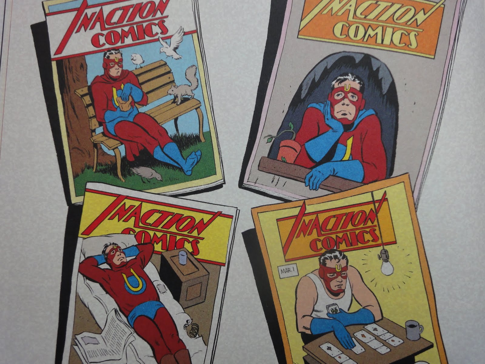 Ler BD: The Adventures of Unemployed Man. Erich Origen, Gan Golan et al ...