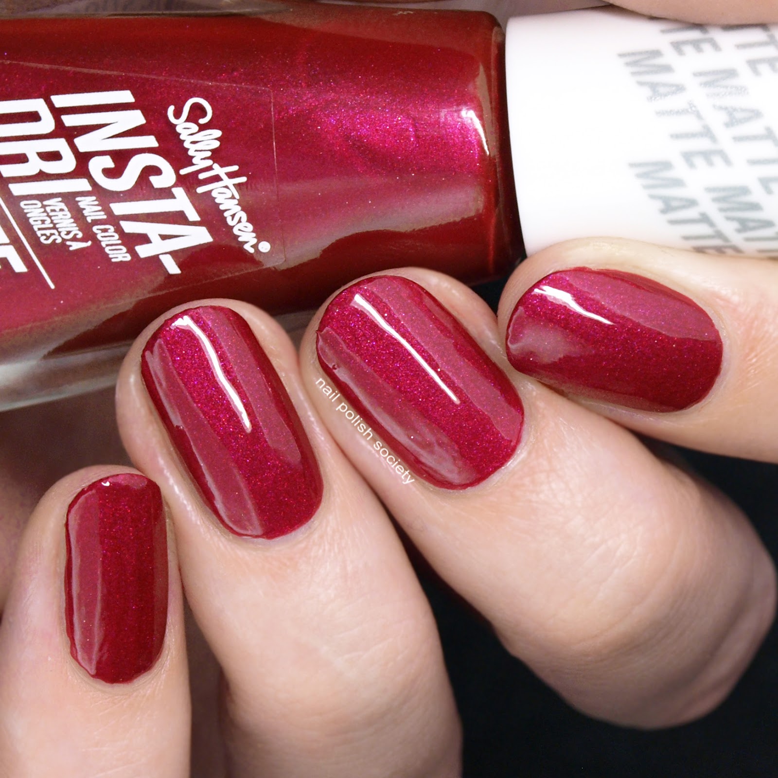 Nail Polish Society: Sally Hansen Insta-Dri Metallic Matte
