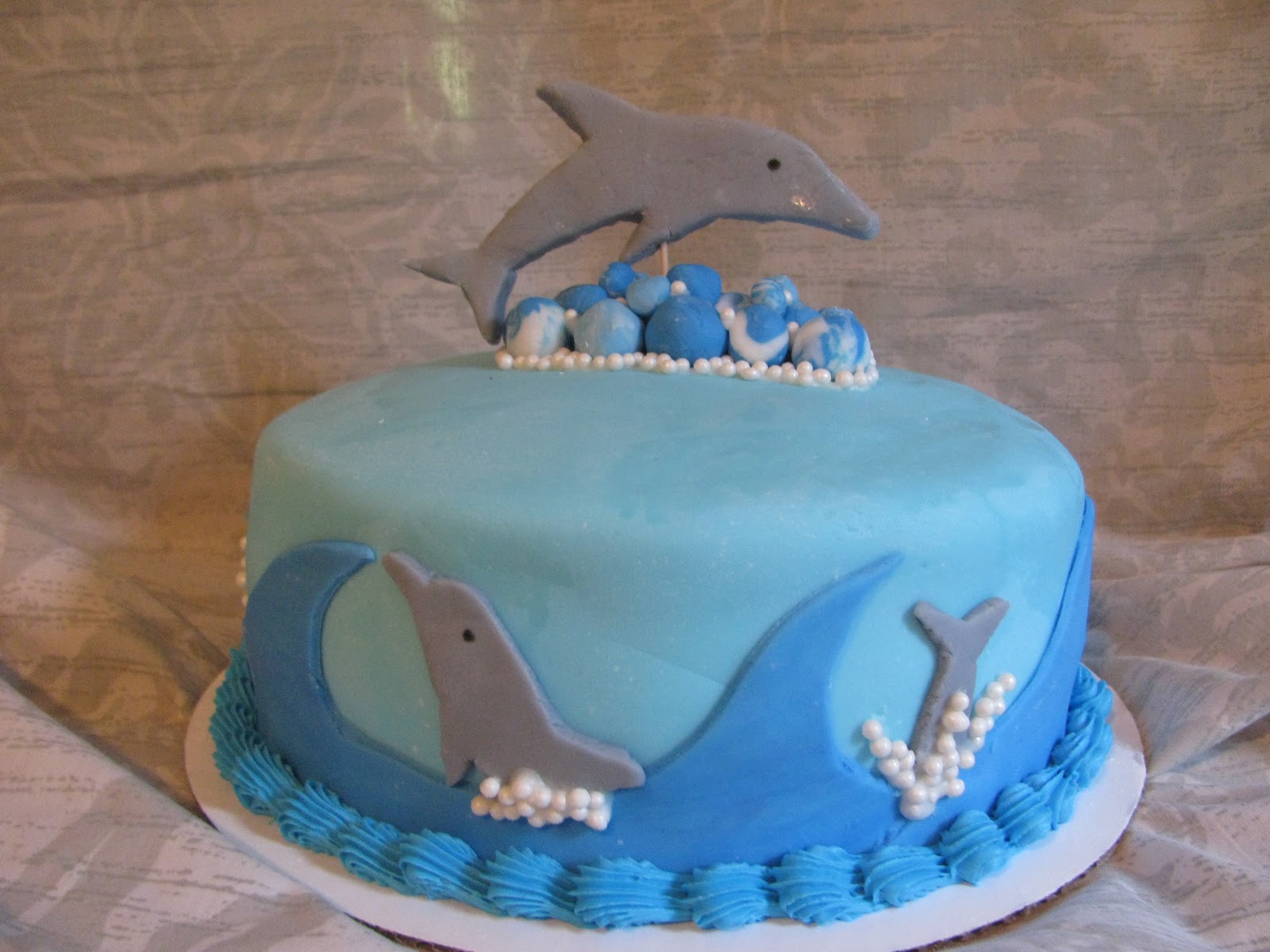 Homemade By Heather 33: Dolphin Birthday Cake