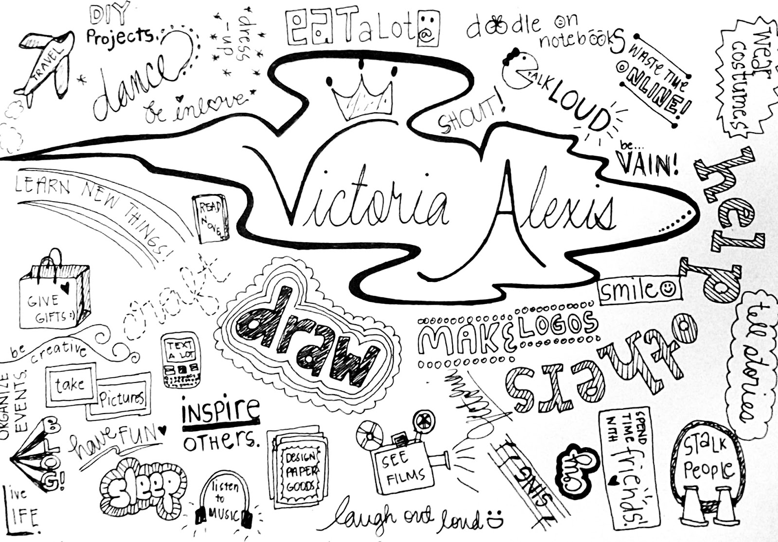 BIG, WEIRD, AWKWARD: Doodles