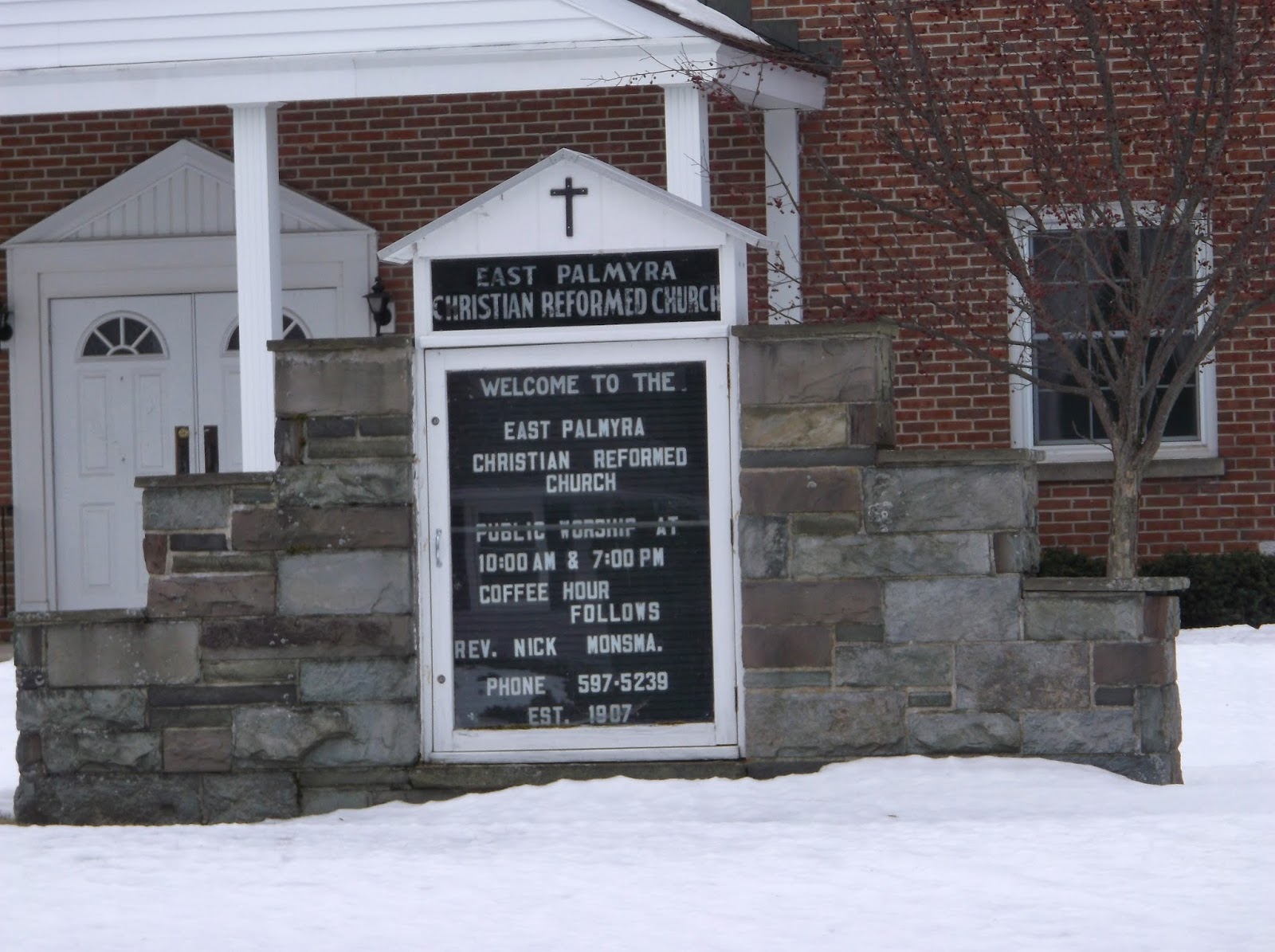 New York State of Mind: EAST PALMYRA CHRISTIAN REFORM CHURCH, EAST ...
