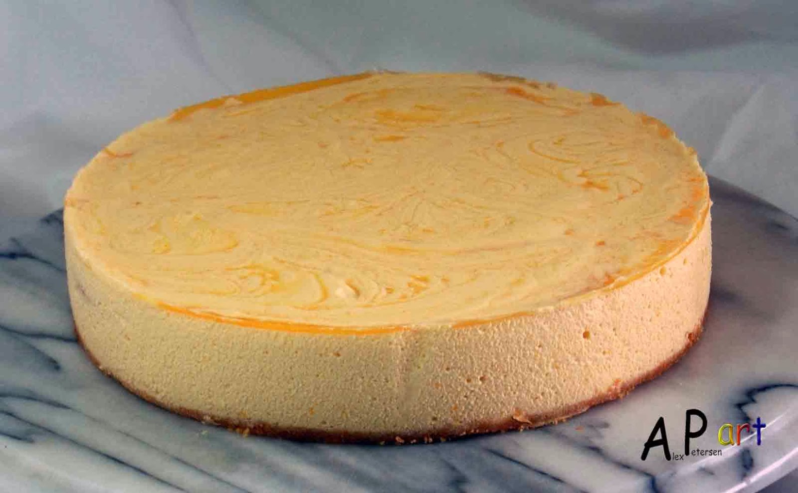 Alex the Contemporary Culinarian: Chilled Orange Cheesecake