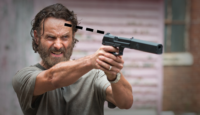 THE DIG: Why Rick Can't Shoot THE WALKING DEAD: Image Round-Up
