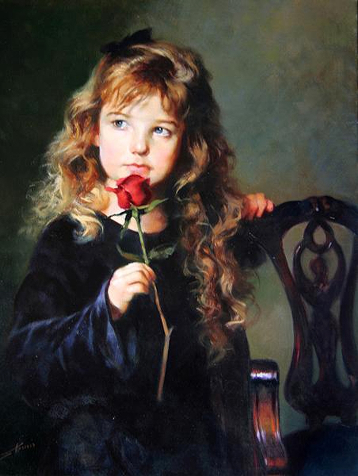 Italian Figurative Painter- "Gianni Strino 1953"