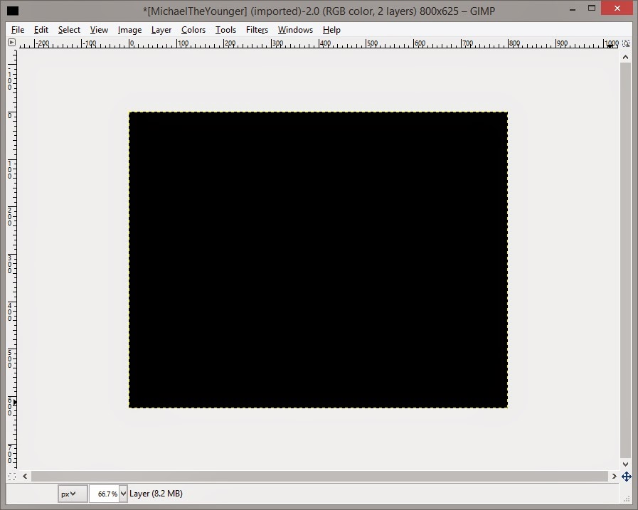 Binge Thinking: Creating a Letterbox Matte With GIMP