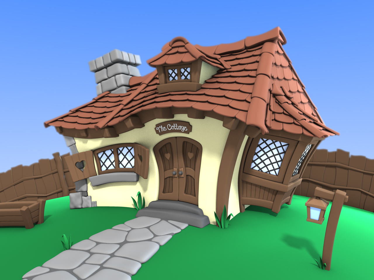 Ayunie Adiana: Introduction to Lighting- Whimsy House (Midday Lighting)