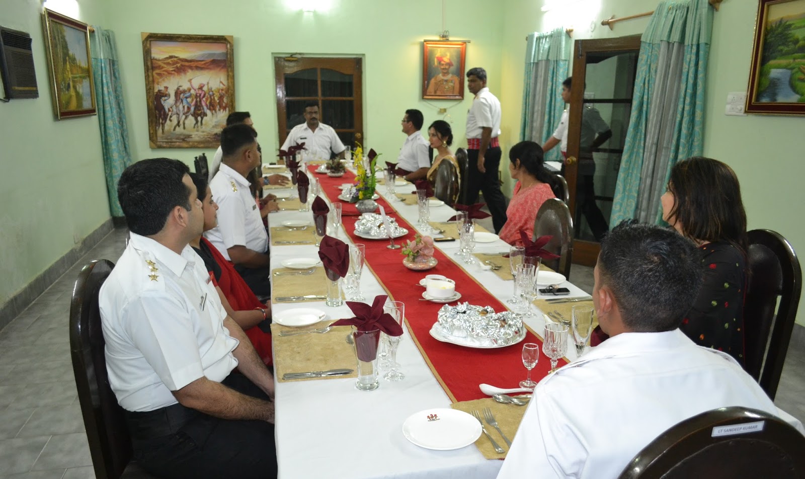 Guns and Bells: A starry night...yes it's the Dinner Night!