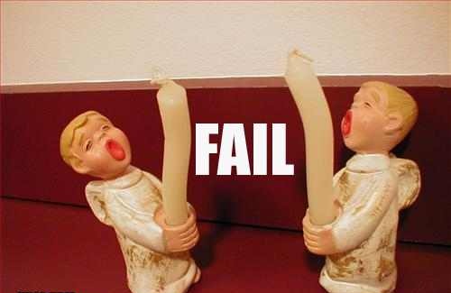 Candle Holder Fail