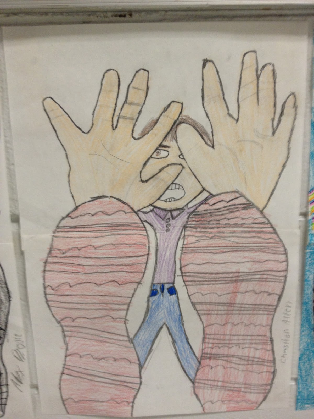Ms. Art Teacher: Falling for Foreshortening