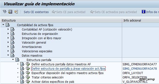 MrCaringi Blog: SAP FI-AA: Cambio de datos de valoracion (Vida Util) en subnumero de Activo Fijo ...