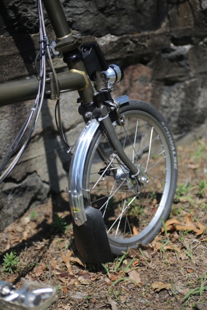 BROMPTONの記録: Honjo Fenders for Brompton