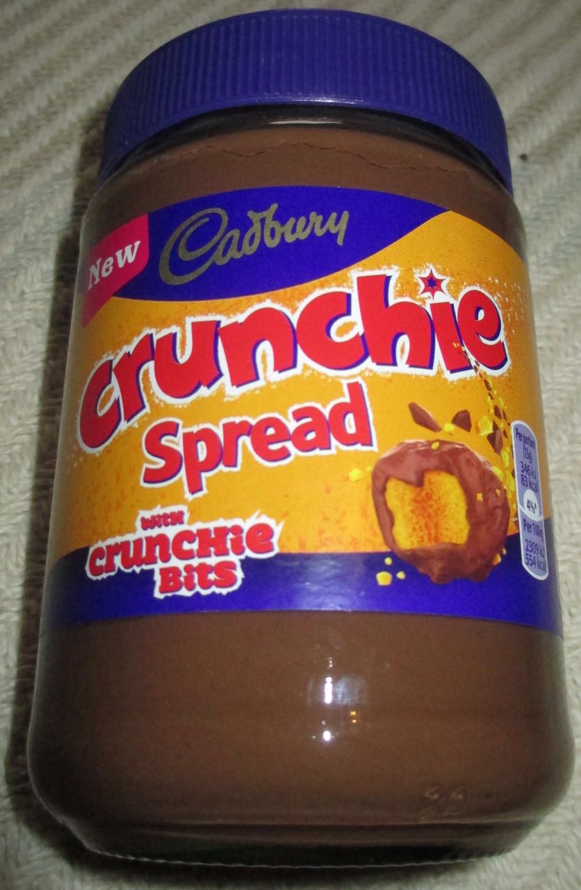 FOODSTUFF FINDS: Cadbury Crunchie Spread [By @Cinabar]