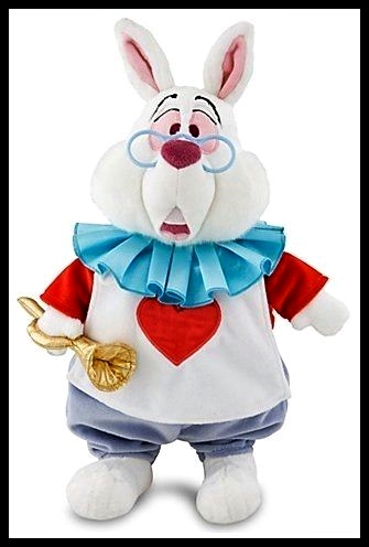 Pequena Estilosa: Coelho - Alice no País das Maravilhas