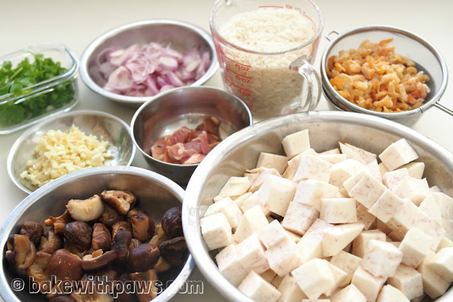 Yam Rice (芋头饭) - BAKE WITH PAWS