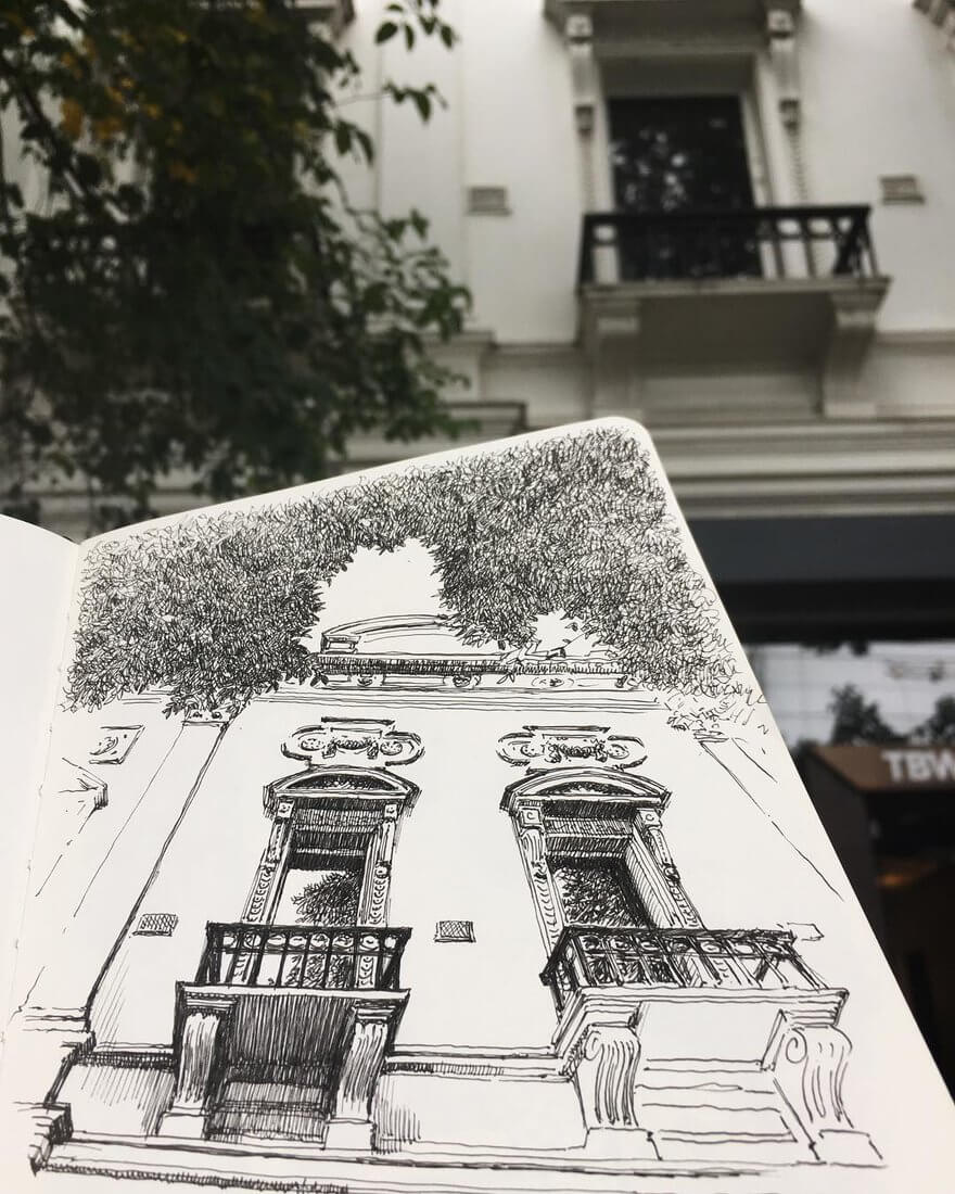 Design Stack: A Blog about Art, Design and Architecture: Urban Sketches ...