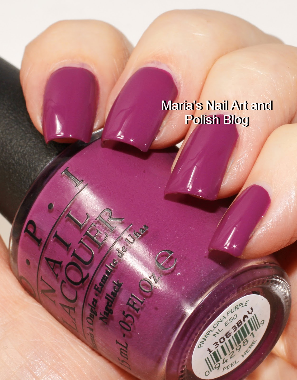 Marias Nail Art and Polish Blog: OPI: Pamplona Purple, Eurso Euro, Vant ...
