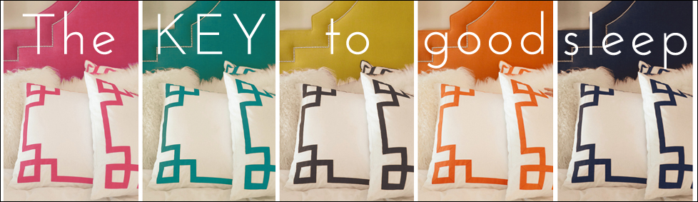 sadie + stella: Live Like You Greek Key Bedding Giveaway