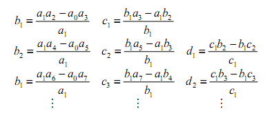4.1. CRITERIO DE ESTABILIDAD DE ROUTH-HURWITZ ~ ElectrónicaUNIMAG