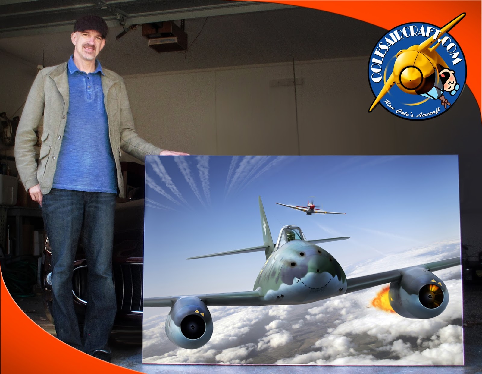 Aviation Art of Ron Cole & Cole's Aircraft: Ron Cole's Big 40x60 ...