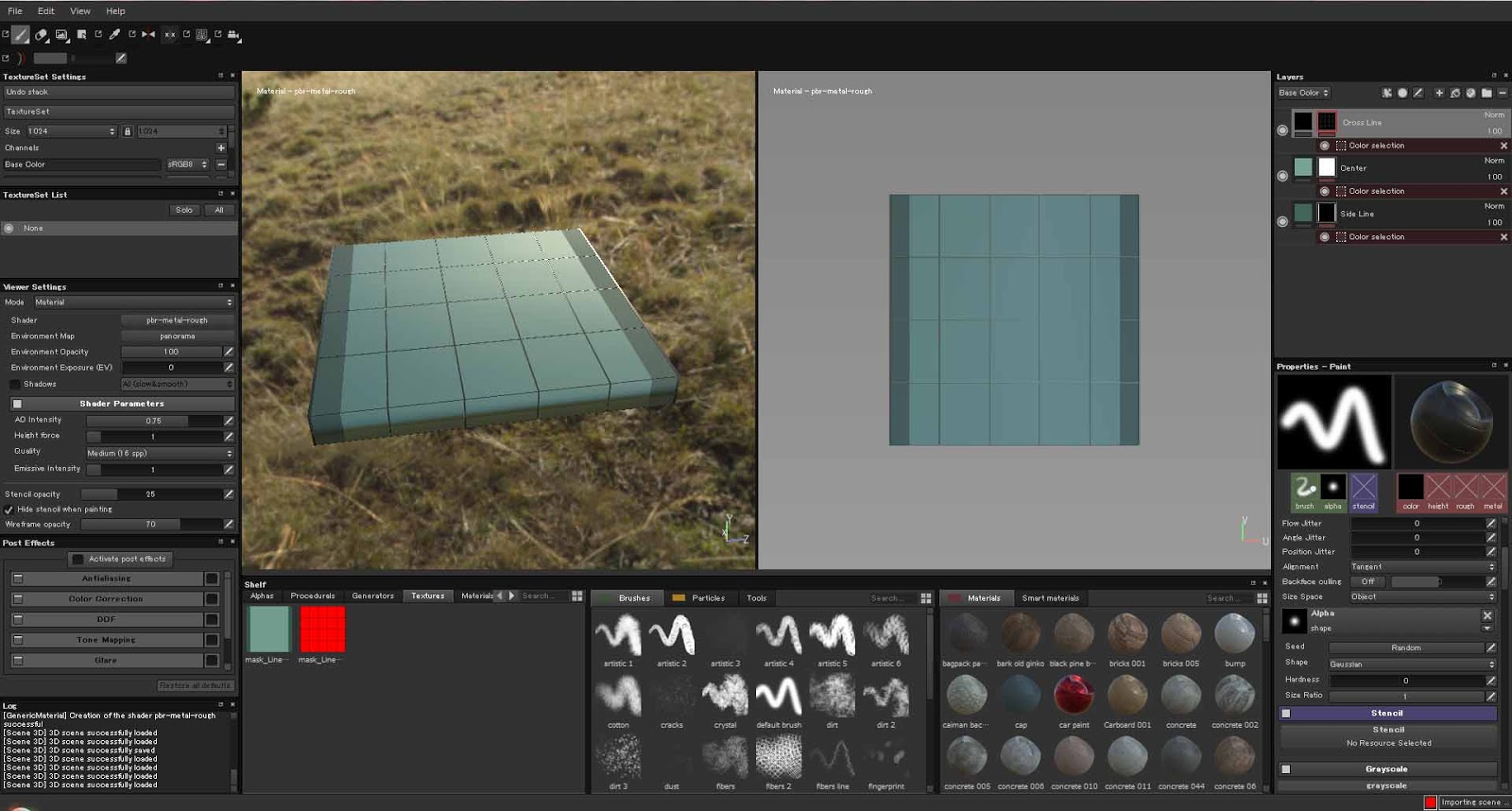 タイル床を作る～ SubStance Painter + Unity5 | 電脳ノート