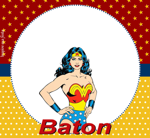 Wonder Woman Retro Party: Free Printable Candy Bar Labels and Free ...