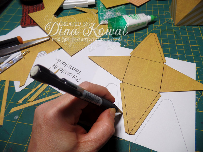 Dina Kowal Creative: Splitcoast Tutorial: Faceted Basket