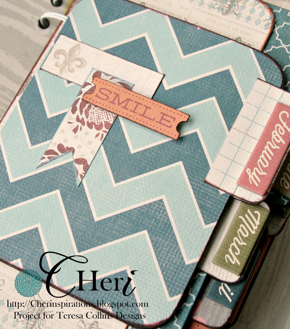 CHerInspirations: part two: Tutorial on completing your journal book!