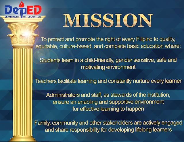 300-Sixty: DEPED Vision, Mission, and Core Values