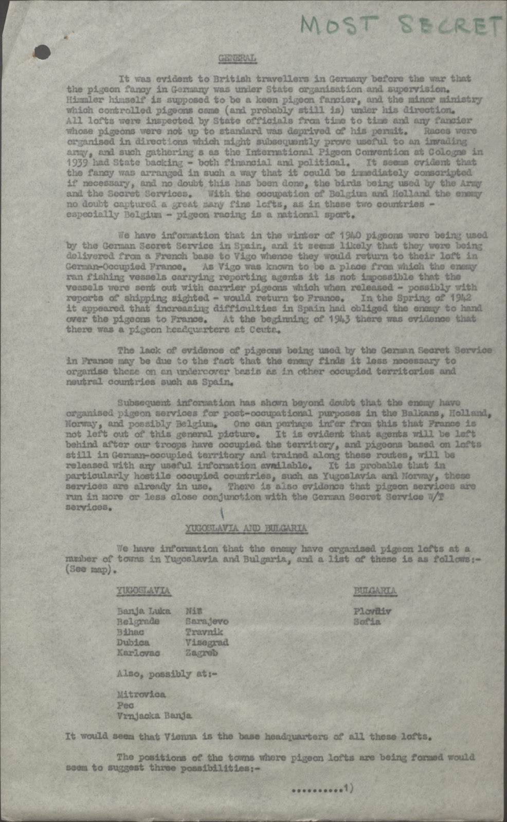 World War 2 Military Intelligence: Documents from WW2 reveal German ...