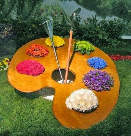 What a cute garden idea | Backyards Click
