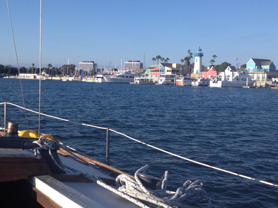 Captain Curran's sailing blog: Sailing our boat into Marina del Rey