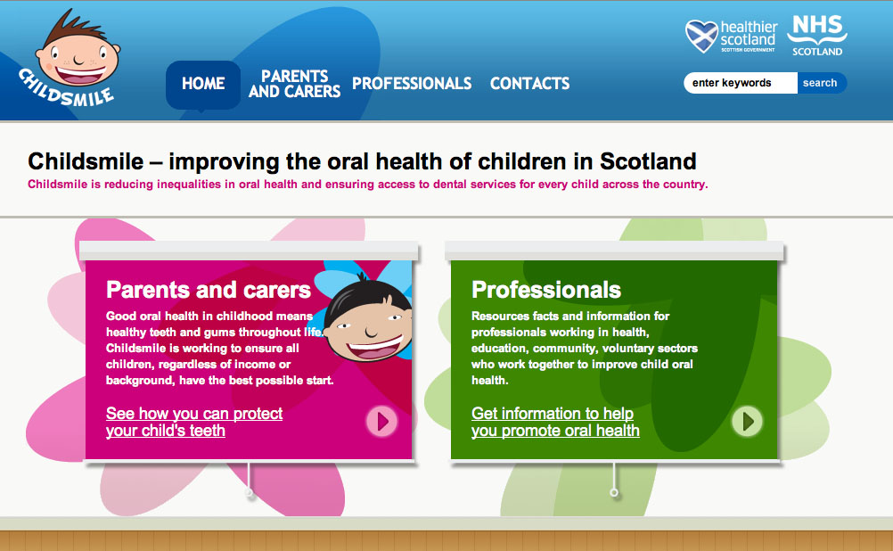 ICDAS-JHCDA: NHS Scotland Childsmile
