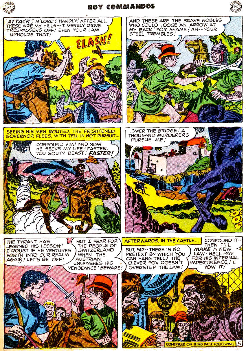 Pappy's Golden Age Comics Blogzine: Number 1359: Boyoboy! The Boy Commandos