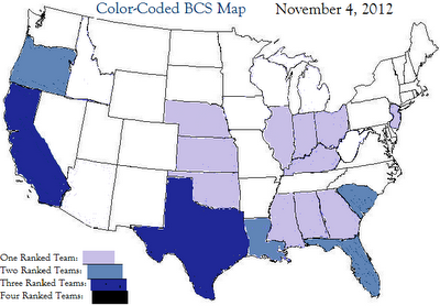 Beat Visitor: The Northeast Again Has a Representative on the BCS Map