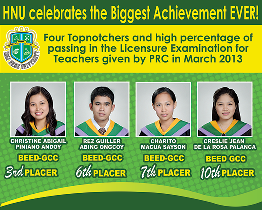 Steven Minds: Holy Name University Bohol