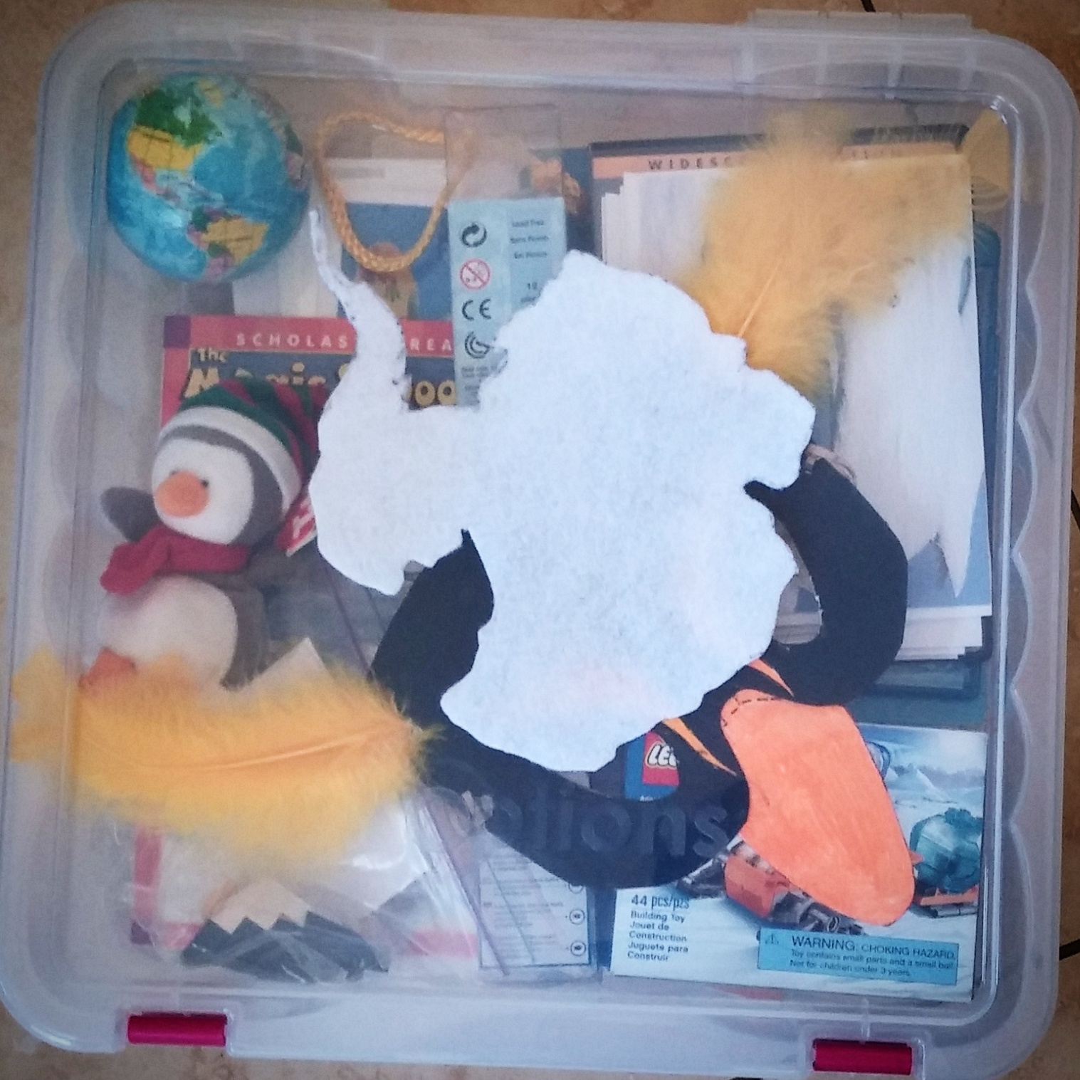 Thrifty Part-Time Homeschooling: Montessori Continent Boxes: Antarctica