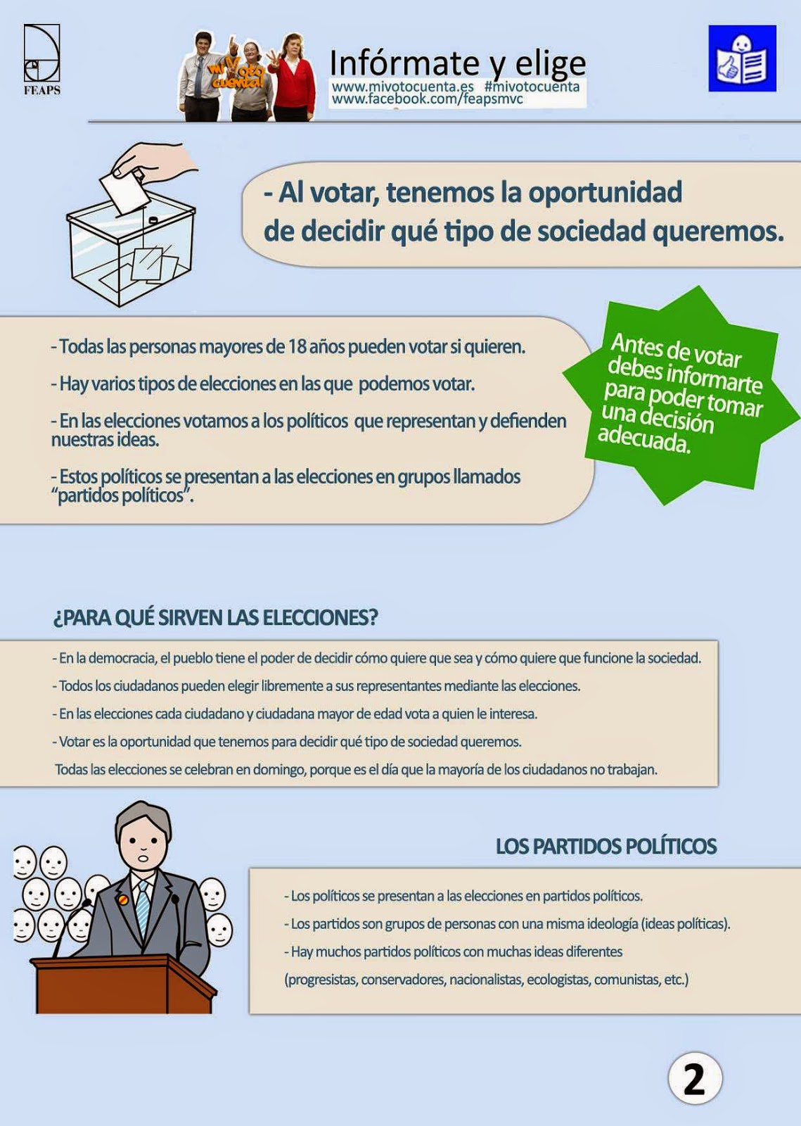 AUTOGESTORES DE ATUREM: "Mi voto cuenta" : Elecciones al parlamento ...