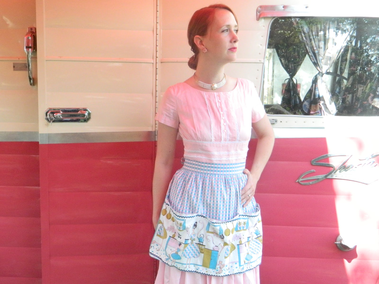Just Peachy, Darling: Cupcake baking dress (outfit #8)