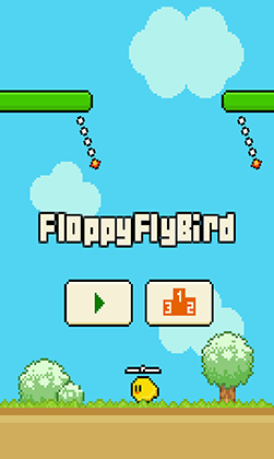 New Awesome Super Fun Game: Floppy Fly Bird on Android ~ flappy bird