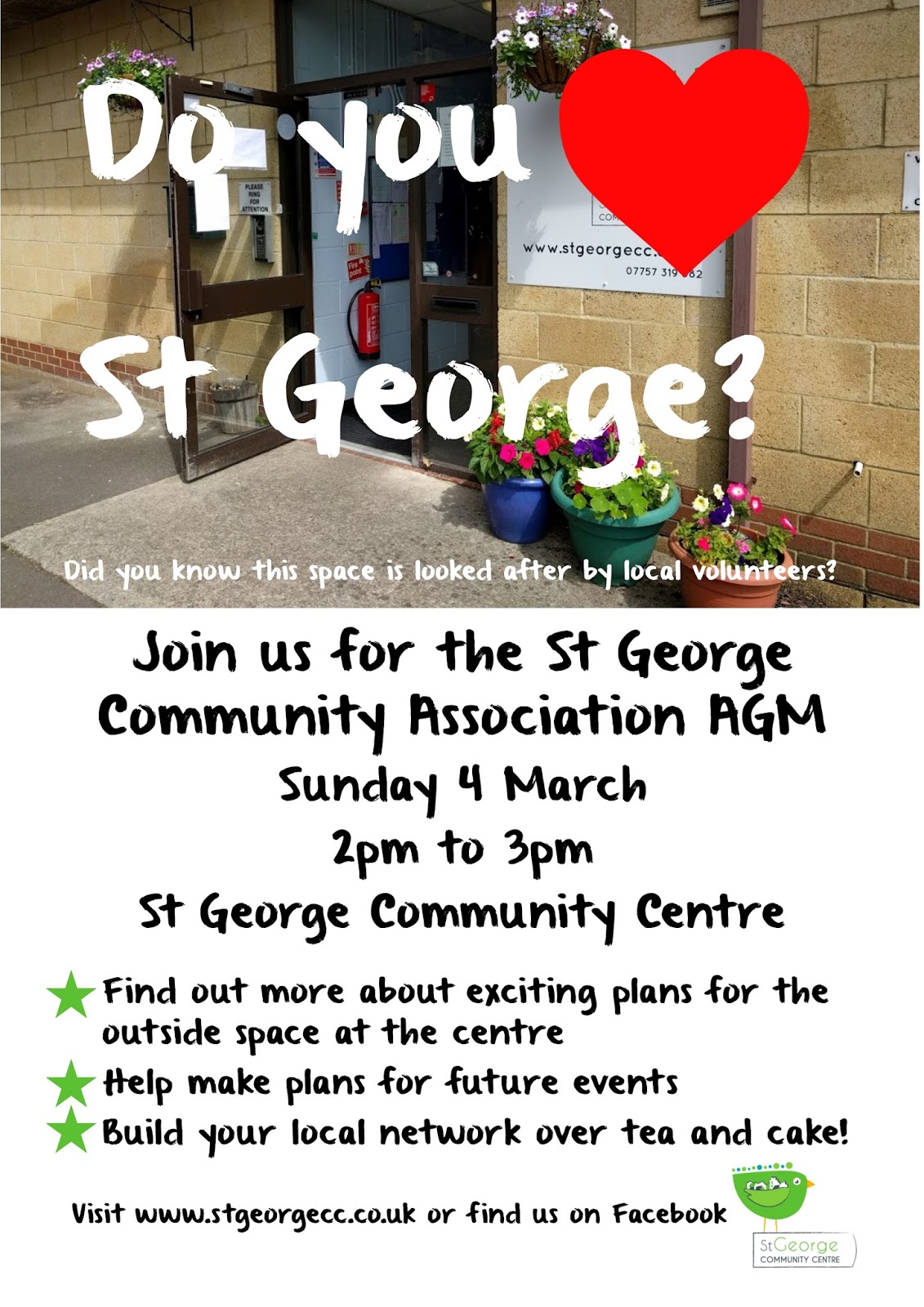 St George Community Centre: February 2018